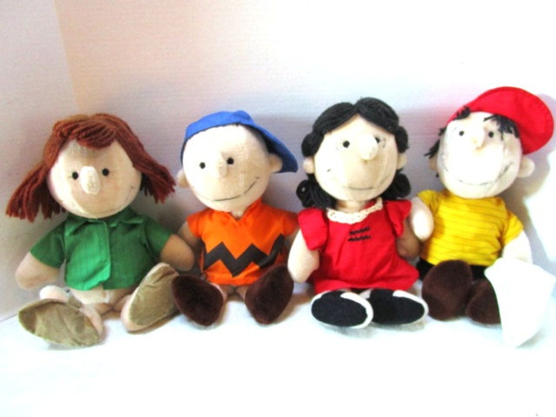 Vintage Peanuts Gang Plush: CHOICE of Charlie Brown, Lucy, or Linus - Etsy