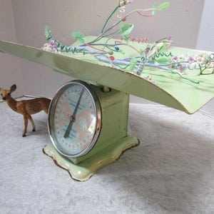 Vintage Baby Scales Complete Newborn Photo Prop Pink Blue - Etsy