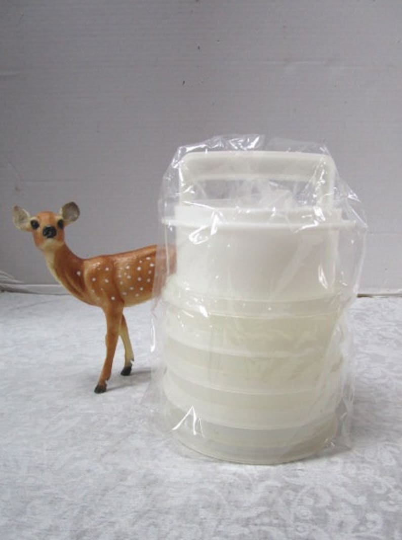Vintage Tupperware Burger Press and Keepers Set 7 Pieces - Etsy