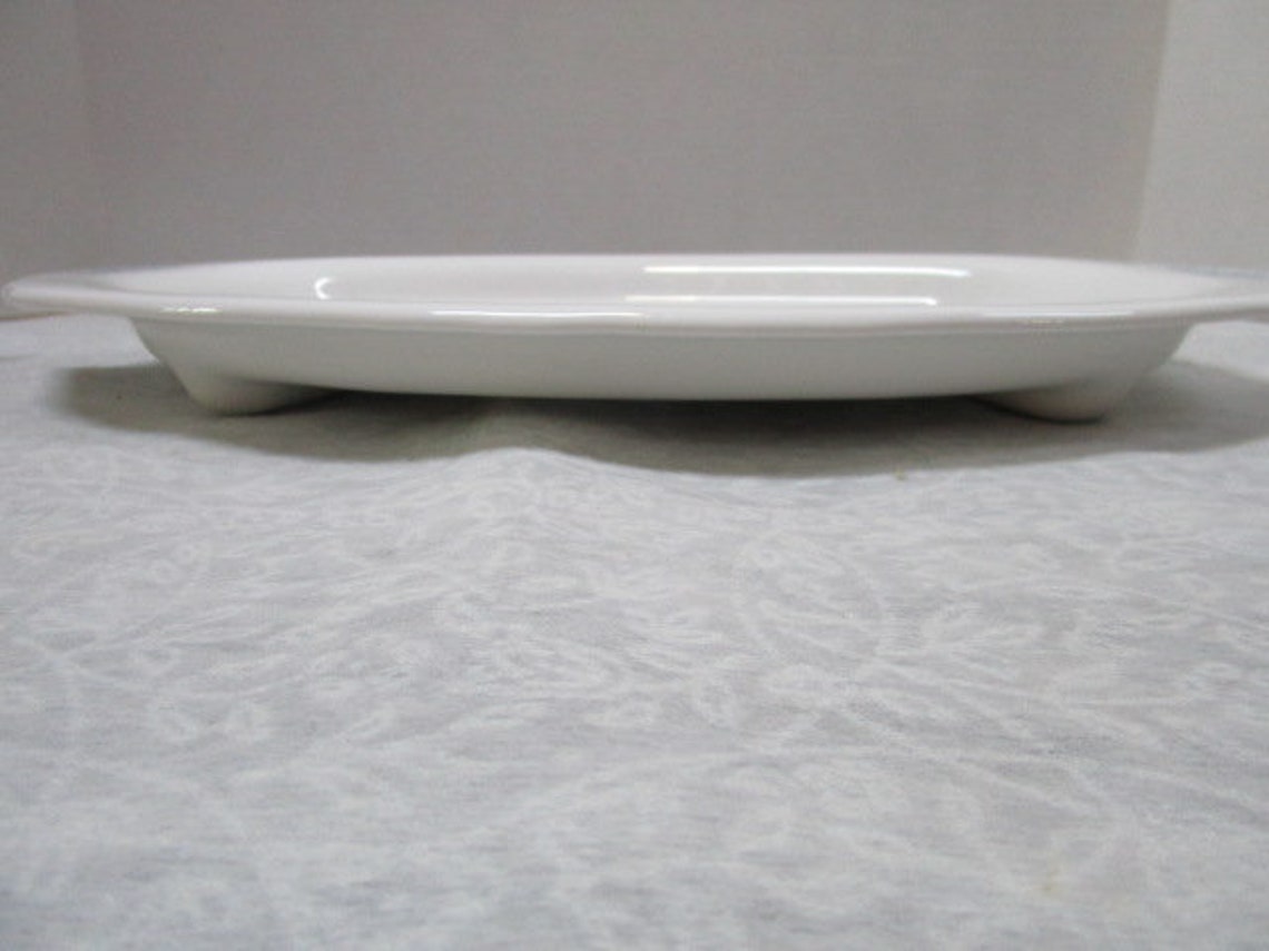 Rare Vintage Corning Ware Platter W/ Cradle Large Open - Etsy