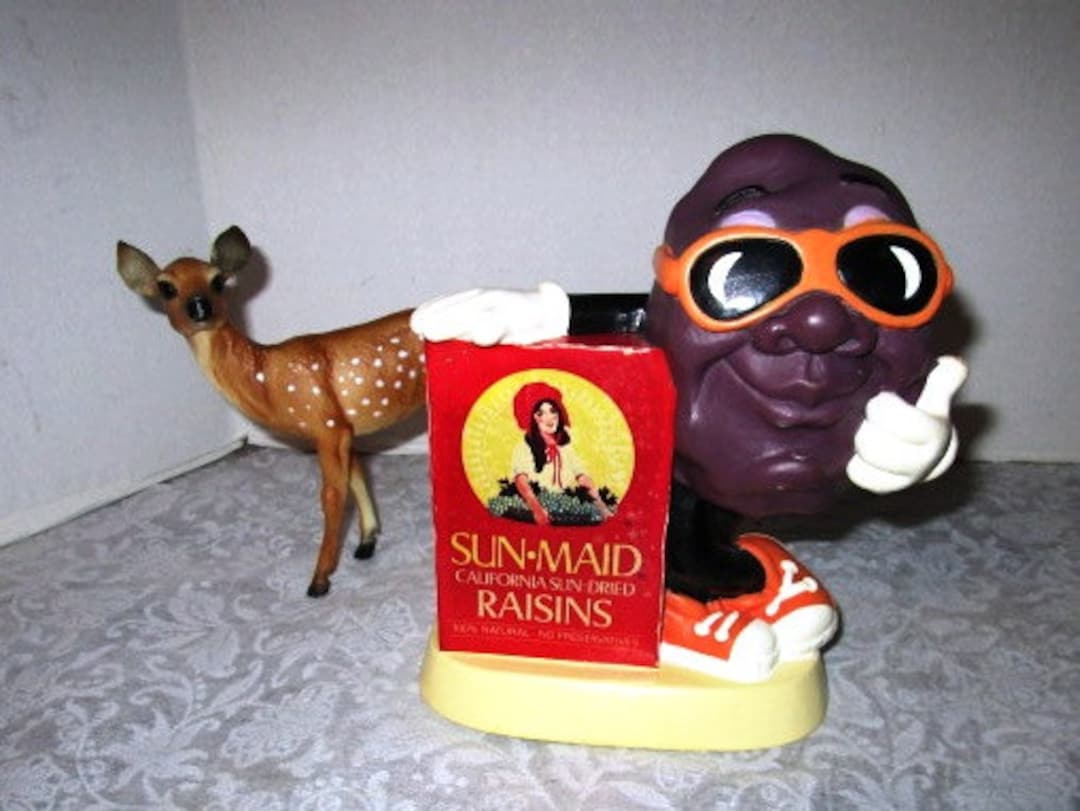 Vintage California Raisin Bank Promotional Item Advertising Premium ...
