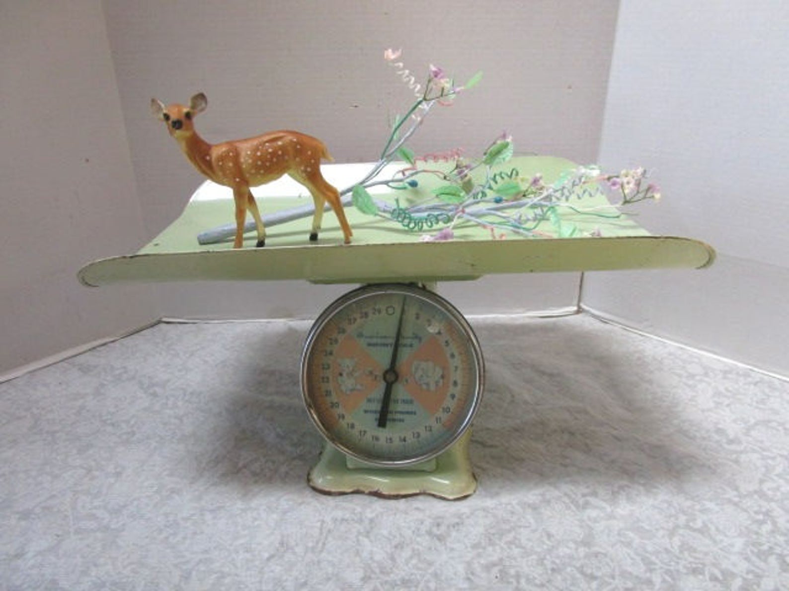 Vintage Baby Scales Complete Newborn Photo Prop Pink Blue - Etsy