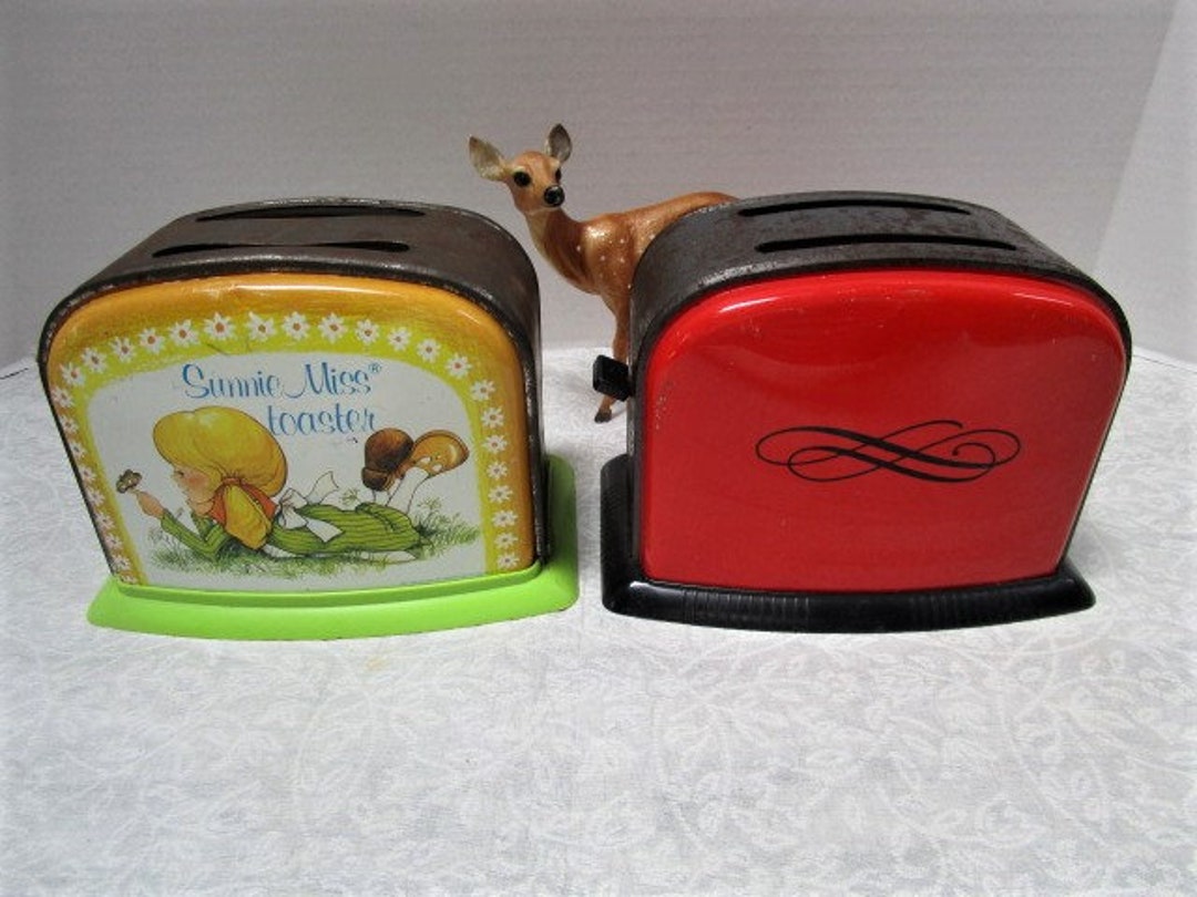 CHOICE Vintage Toy Toaster, Sunnie Miss Toaster Blonde Pigtail Girl W ...