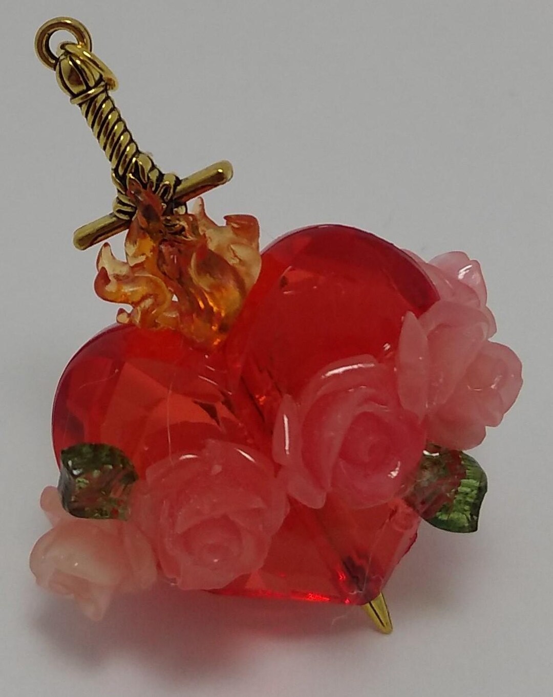 Immaculate Heart of Mary Car Blessing Charm - Etsy