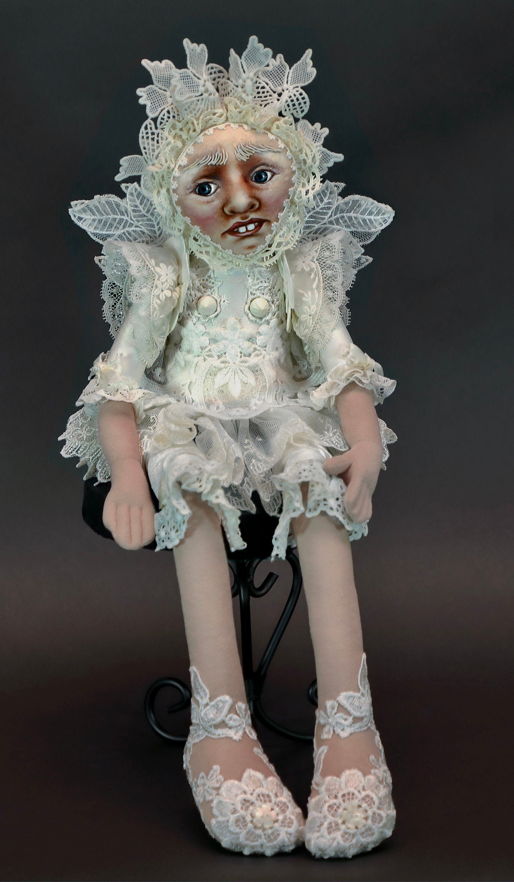 Cloth Doll Angel by Donna May Robinson, Angelina Seraphina - Etsy