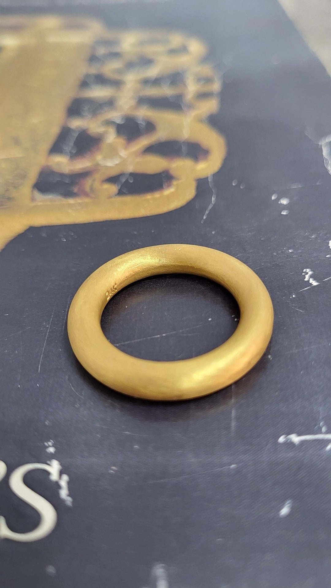 24k Gold Special Design Ring, Ancient Greek Mythology Ring, Unique ...