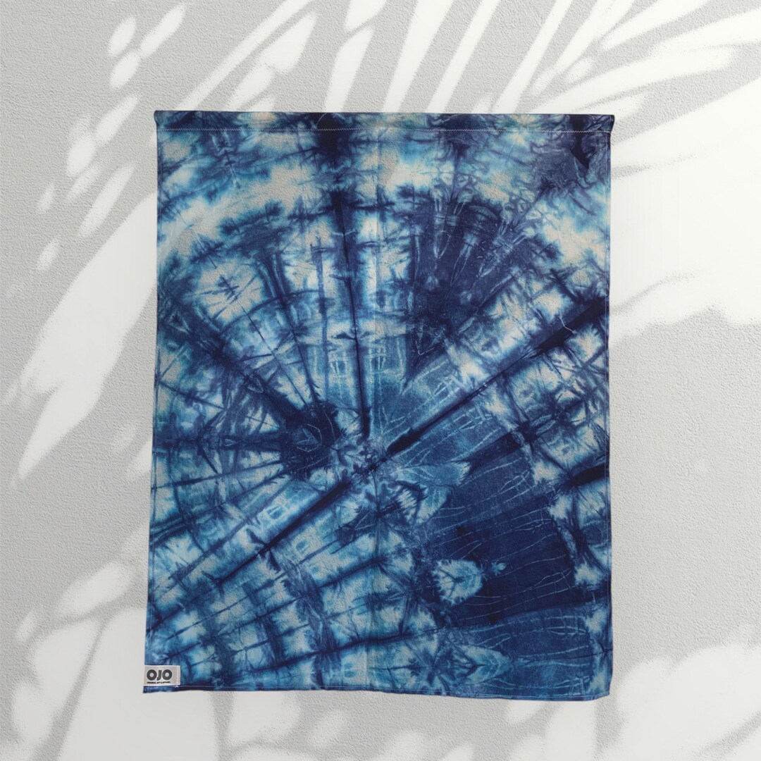 Shibori Wall Art , Handmade Wall Hanging , Traditional Japanese Shibori ...