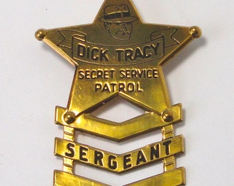 Secret service badge | Etsy