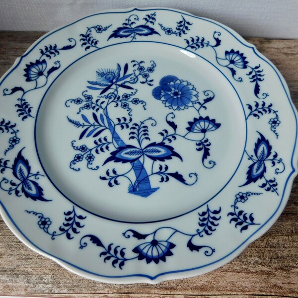 Blue Danube Dinner Plate Japan - Etsy
