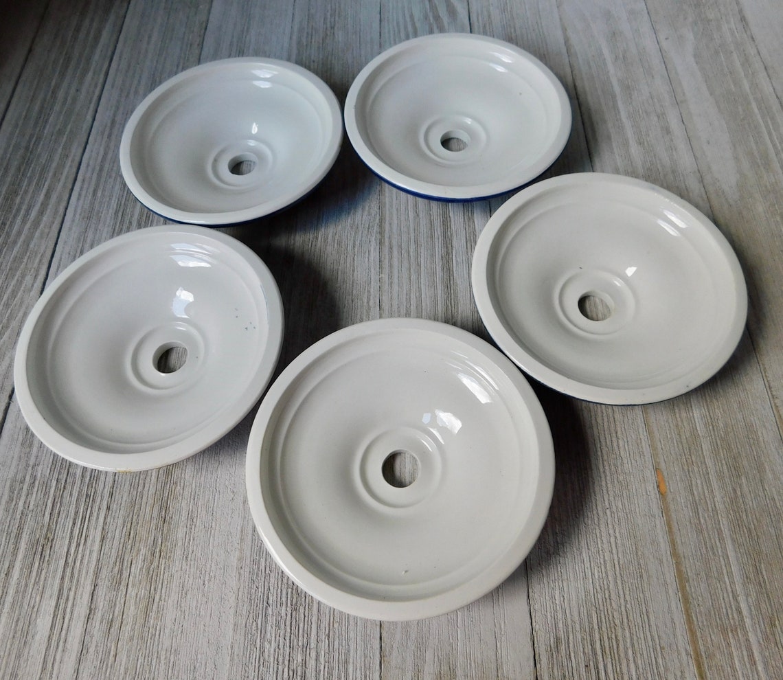 Vintage Italian Hand Painted Delft Blue Floral Ceramic - Etsy