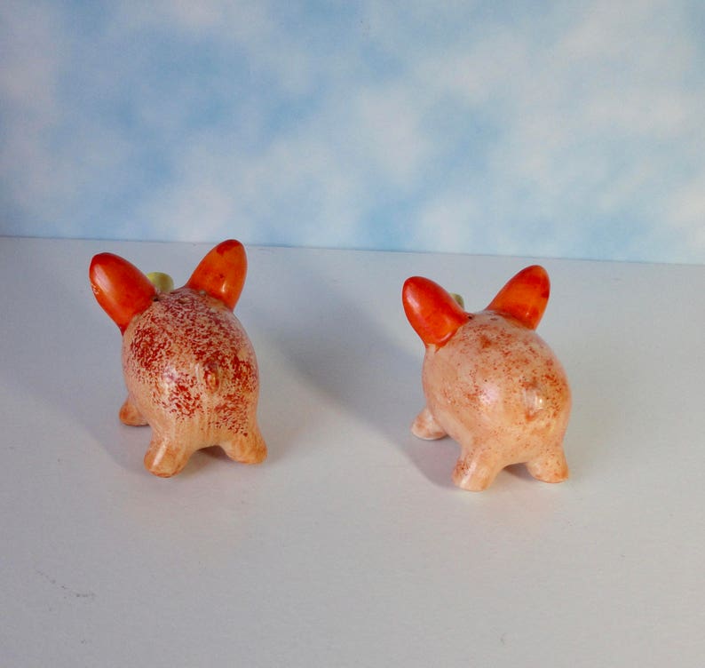 Occupied Japan Ceramic Pigs Salt and Pepper Shakers - Etsy