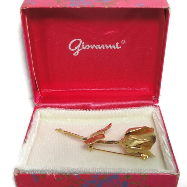Giovanni Rose Brooch - Etsy