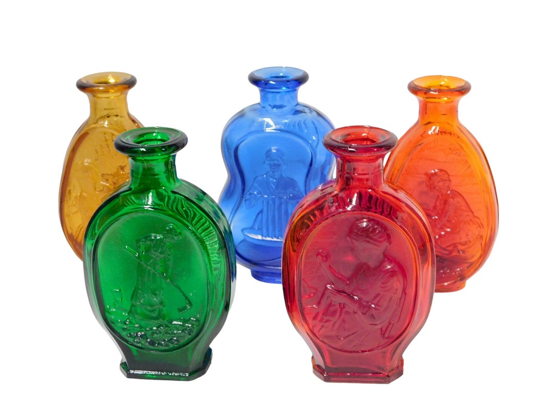 1979 DAR Daughters of the American Revolution 5pc Bottles. Franklin ...