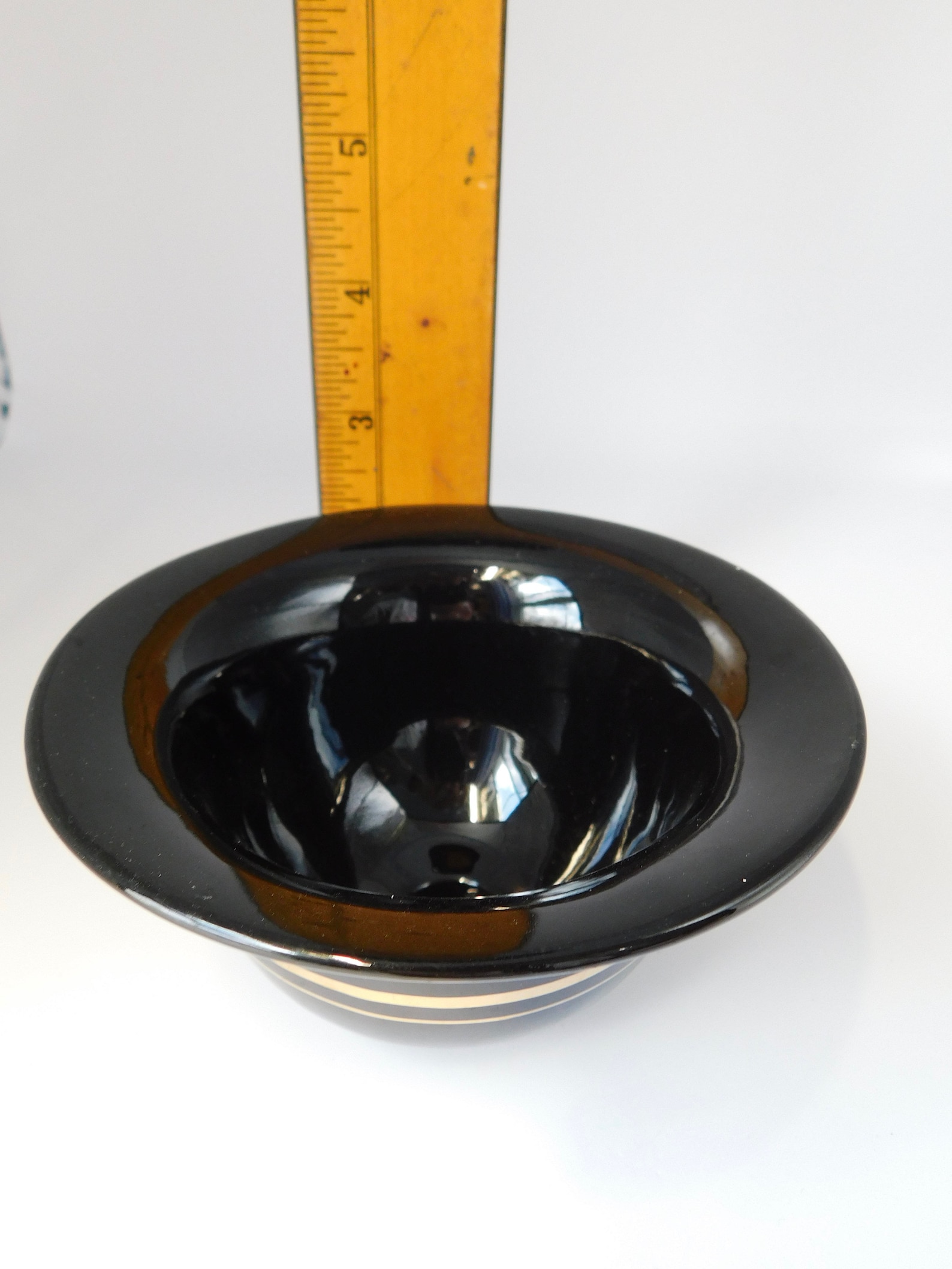 Vintage Black and Gold Porcelain Cup/bobeche for Chandeliers. - Etsy