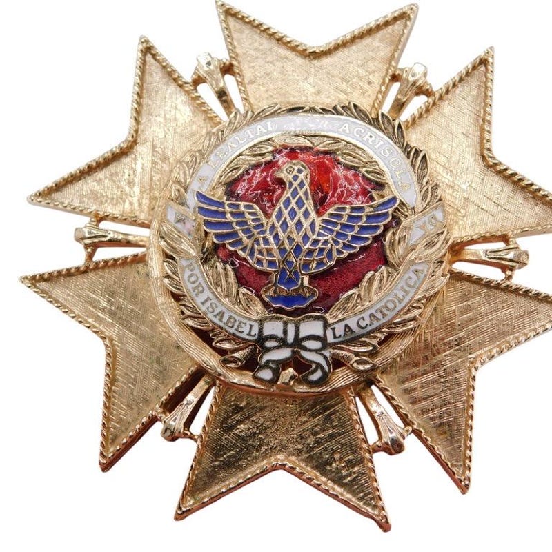 Heraldic Brooches Large - Etsy