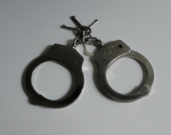 Vintage Fury Handcuffs With Leather Case and 3 Keys. - Etsy