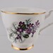 Vintage LIVERPOOL ROAD Pottery Violets and Bow Teacup and Saucer ...