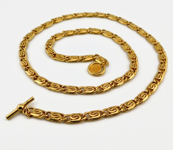 Beautiful Anne Klein Gold Plating Snail Links Chain… - Gem
