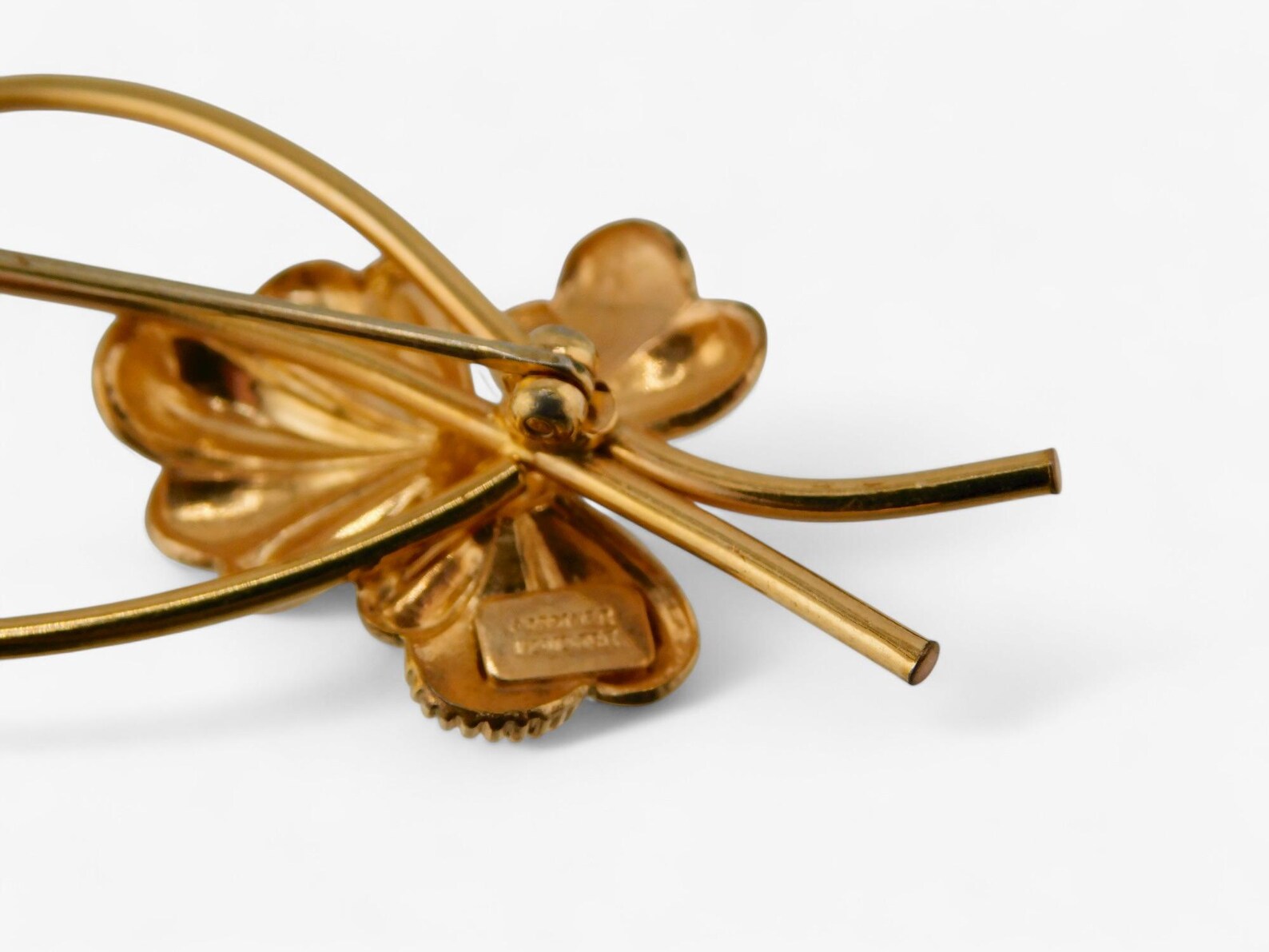 1950s FORSTNER Gold Filled Flower Brooch/pin - Etsy