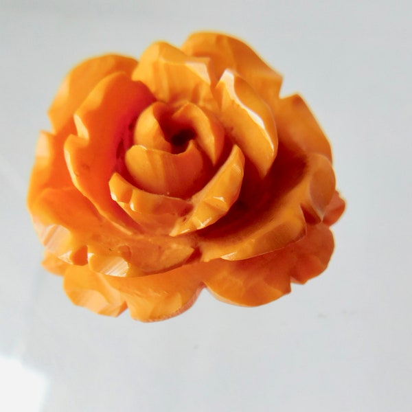 Bakelite Flower Pin - Etsy