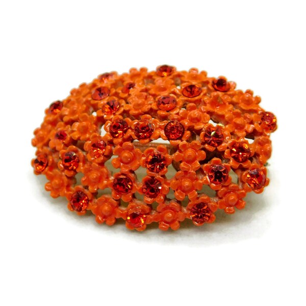 Orange Brooch - Etsy