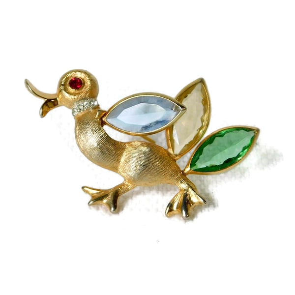 Duck Brooch - Etsy