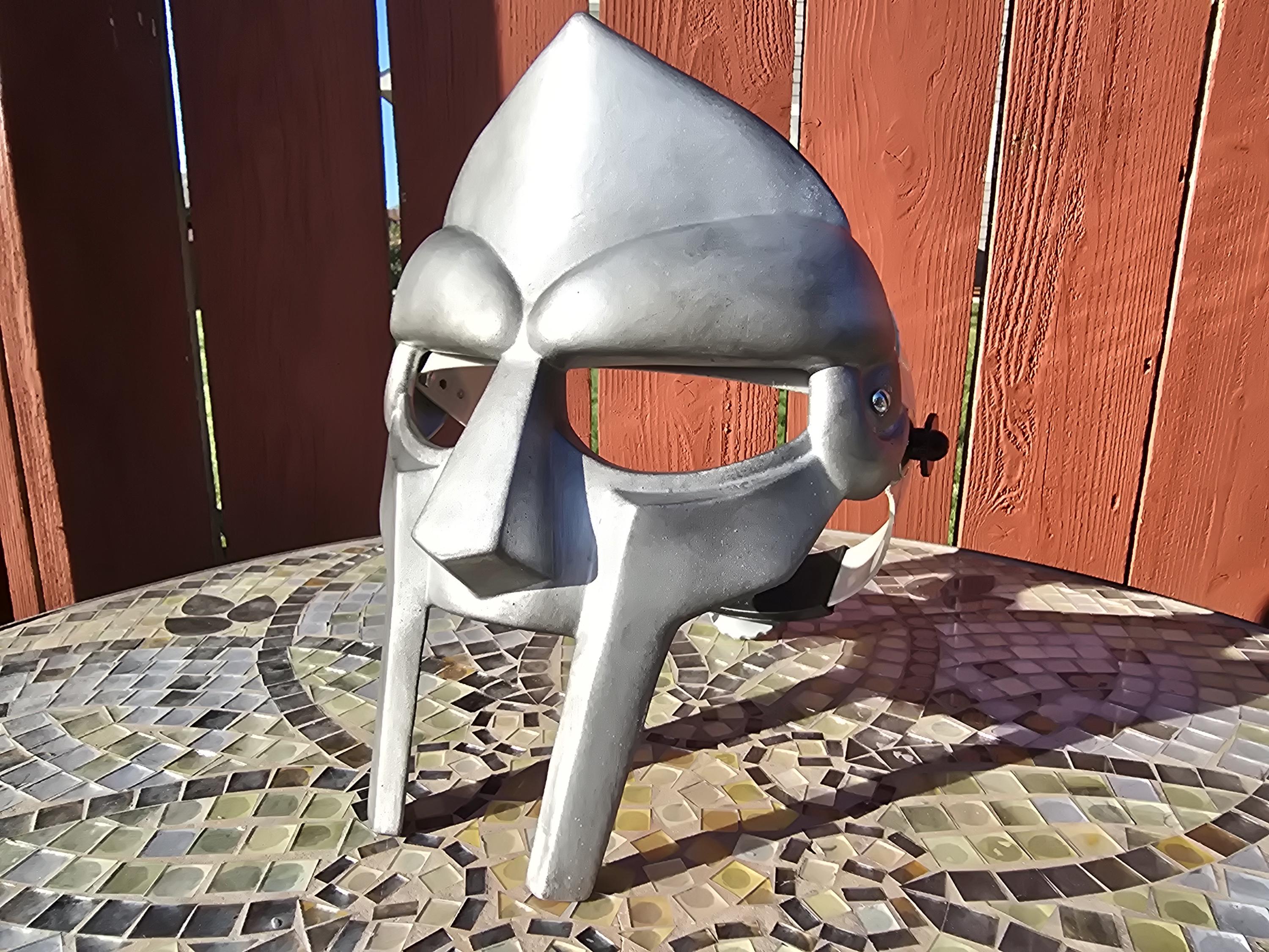 MF DOOM Mask W/ Rachet Headgear - Etsy