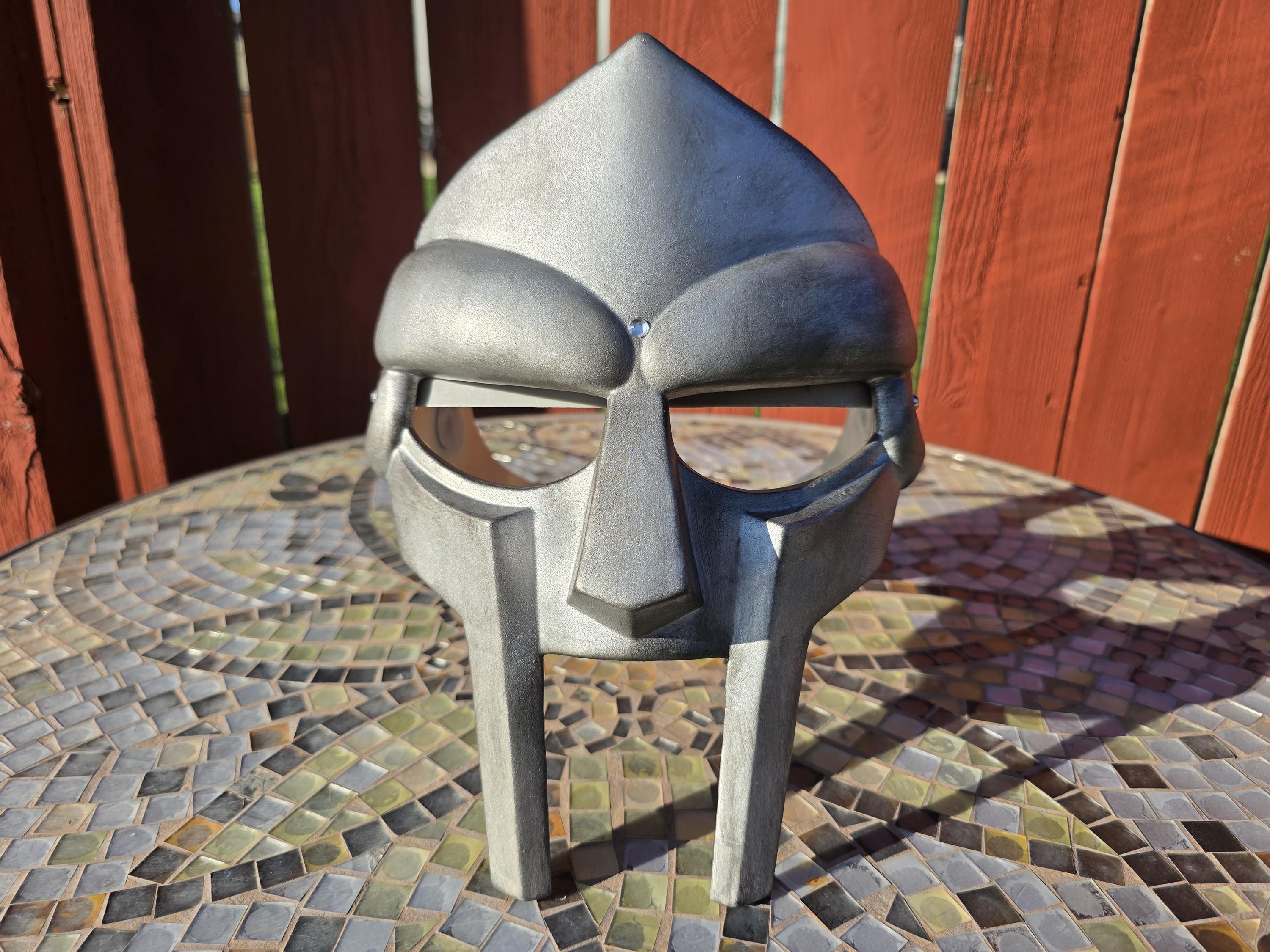 MF DOOM Mask W/ Rachet Headgear - Etsy