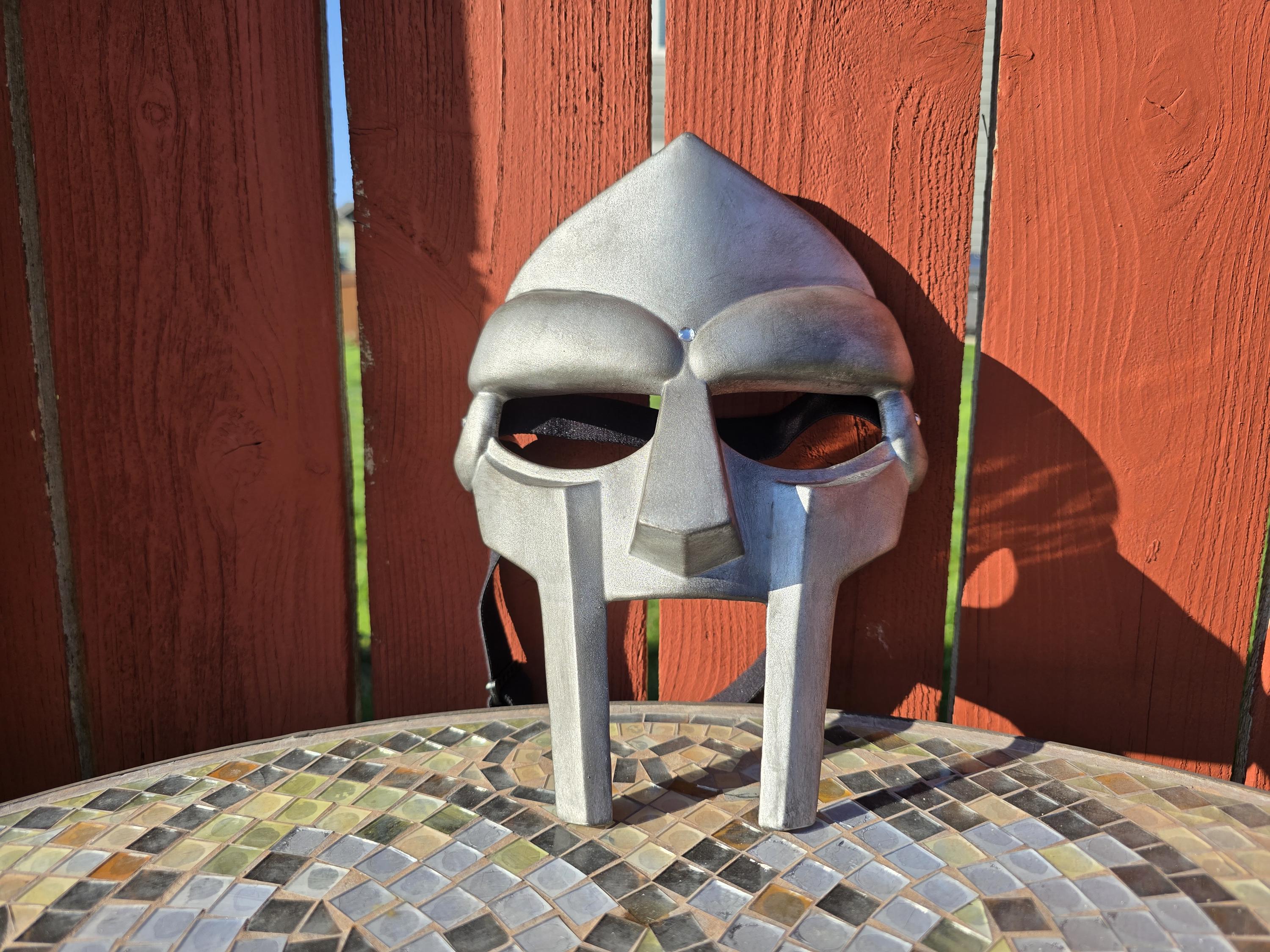 MF DOOM Mask W/ Elastic Headgear - Etsy
