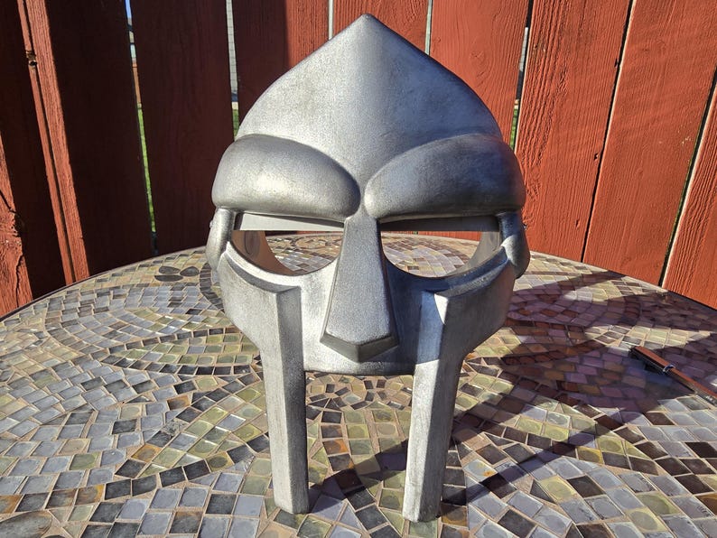 MF DOOM Mask W/ Rachet Headgear - Etsy