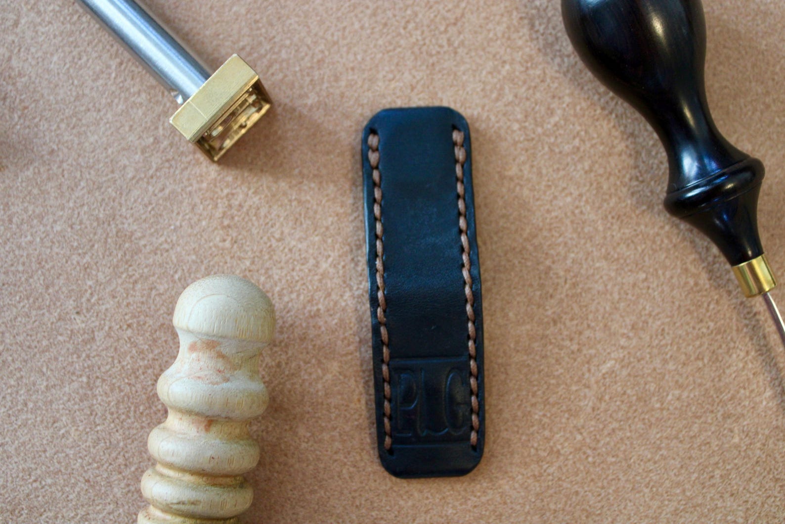 Magnetic Bookmark, Handmade Italian Leather, Customized Gift for Him ...