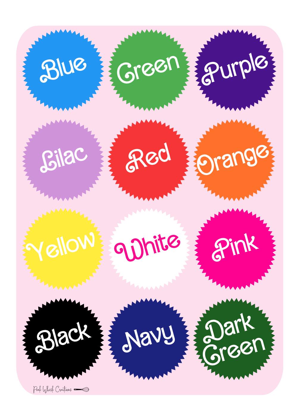 Custom Name Stickers (set of 12) - Etsy