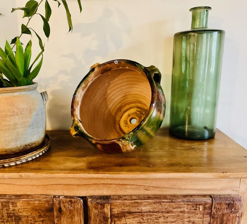 19th Century Terracotta Cache Pot Planter - Etsy