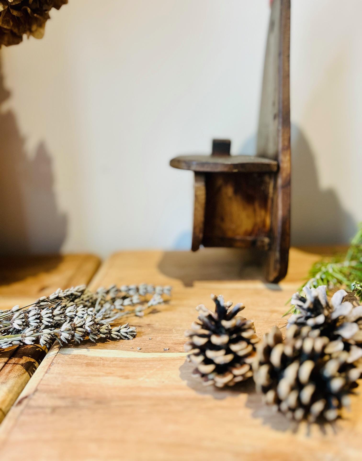 Rustic Provencal Wooden Salt Box - Etsy