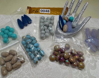 Large Vintage Bead Collection (1950s–60s) | Mixed Assorted Beads for ...