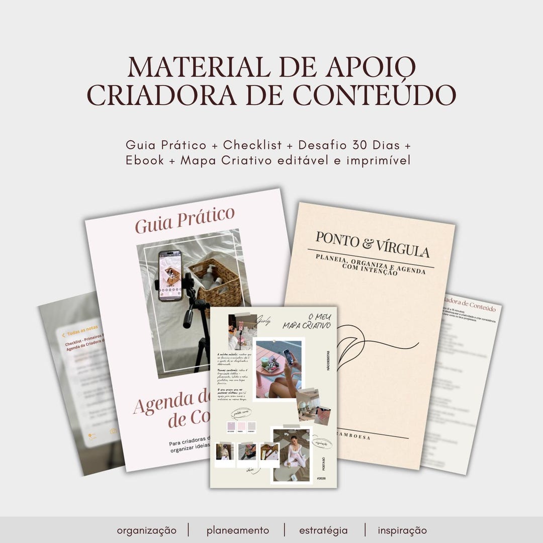 Content Creator - Support Materials - Etsy