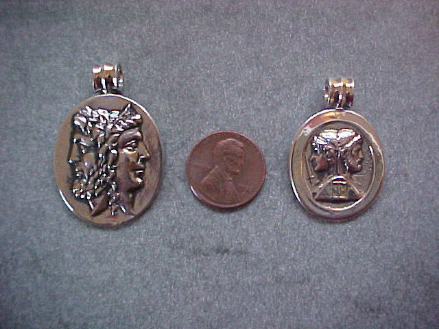 Janus Pendant God of New Beginnings - Etsy