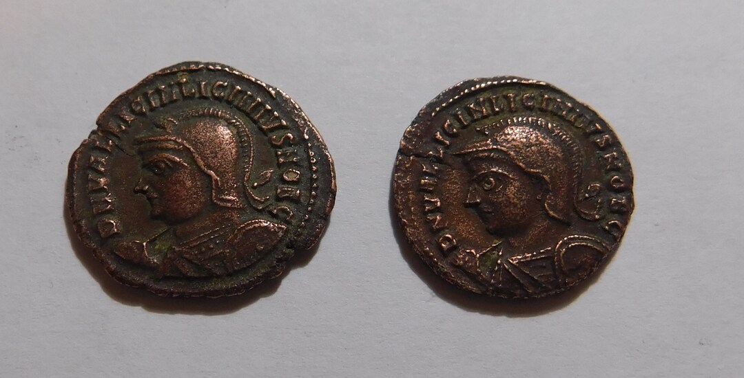 Authentic Ancient Roman Coins of Licinius II Minted Between 317 and 324 ...