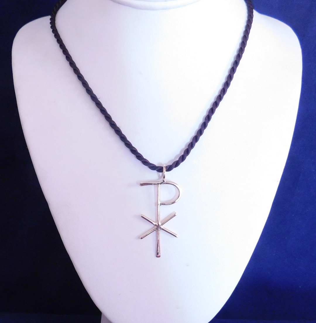 Large Handmade 14k Chi Rho Pendant - Etsy