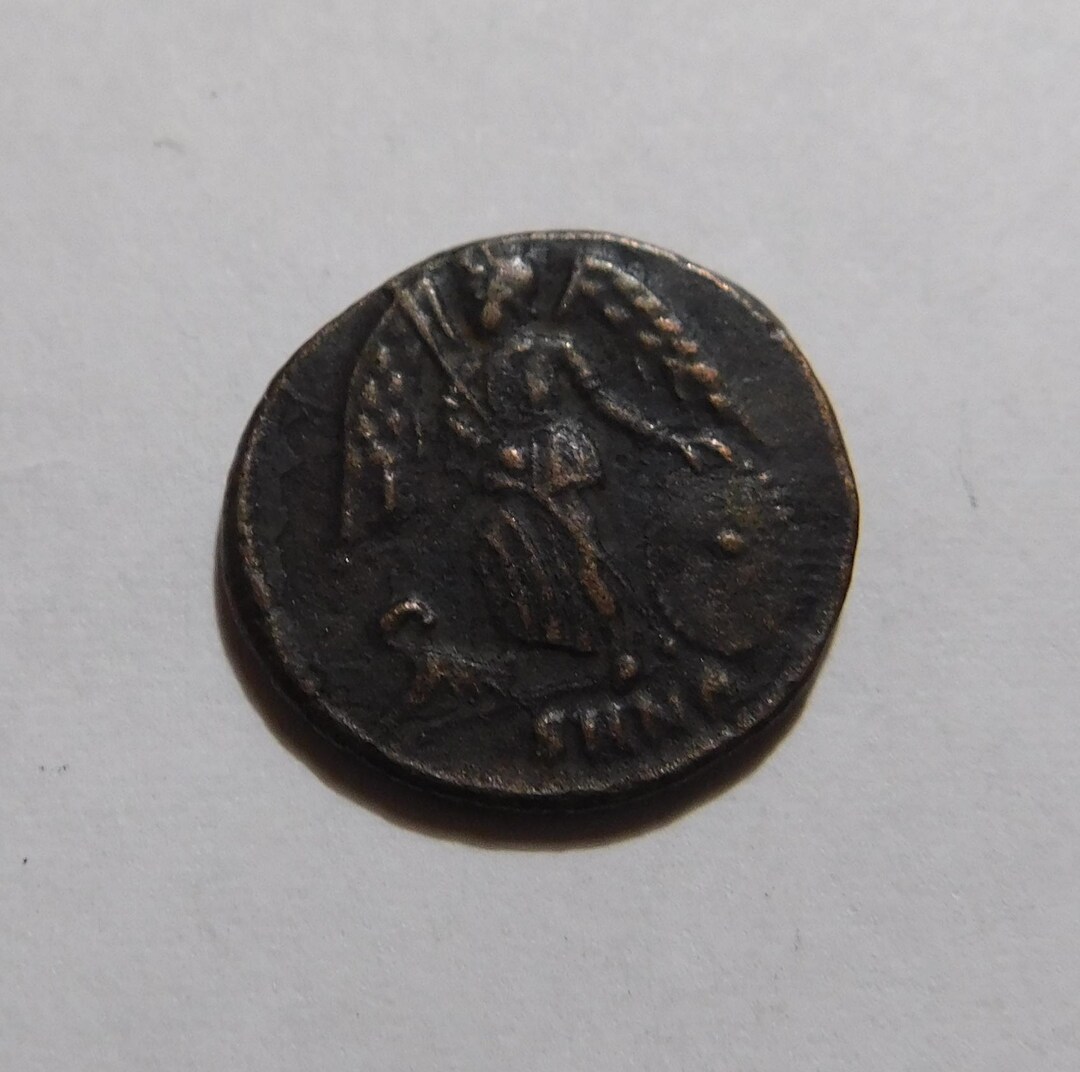 Victory Authentic Ancient Roman Coin Celebrating Constantinople as the ...