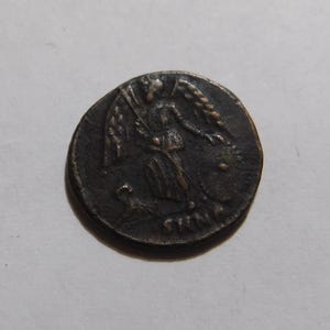 Victory Authentic Ancient Roman Coin Celebrating Constantinople as the ...