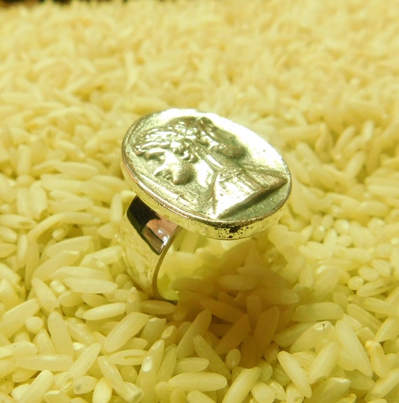 Janus Ring God of New Beginnings in Sterling Silver | Etsy