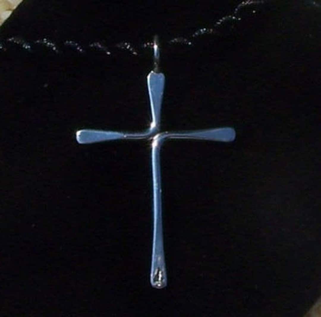 Sterling Silver Cross - Etsy