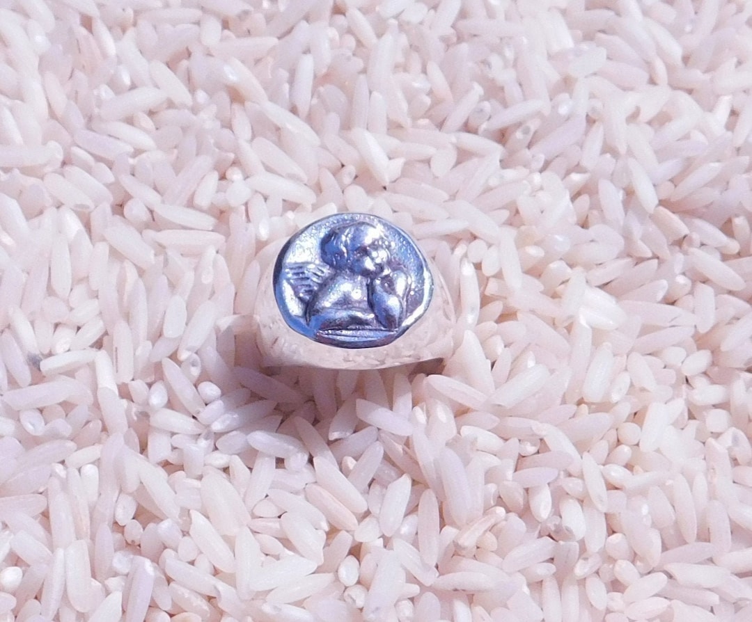 Raphael Angel Ring - Etsy
