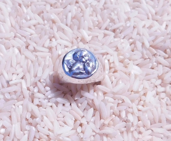 Raphael Angel Ring | Etsy