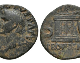 Augustus Caesar Coin - Etsy