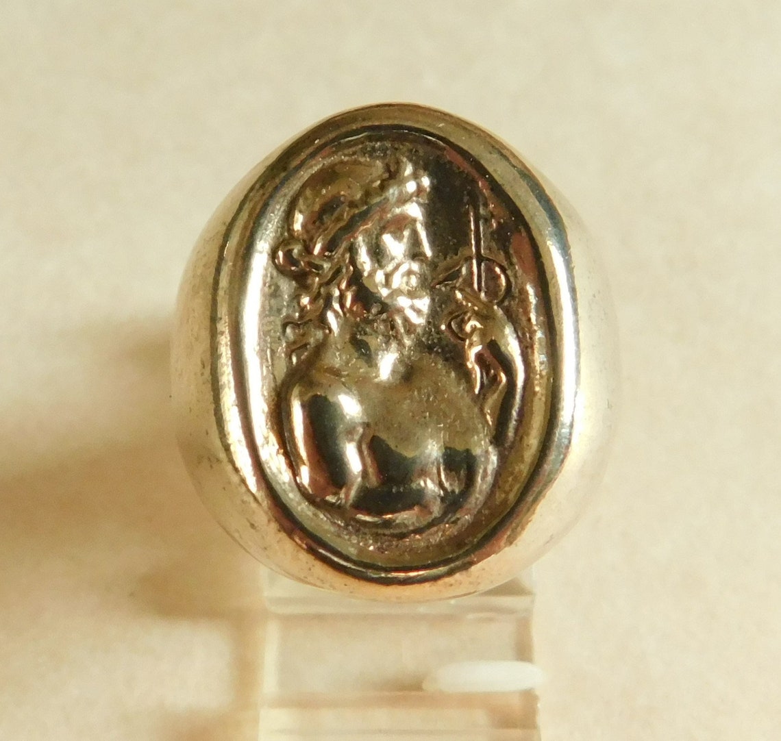 Mens Rings Apollo Mans Ring Asklepios Mans Ring Janus Mans - Etsy