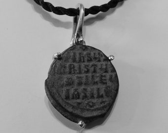 1023-1028 AD "jesus Christ King of Kings" ANCIENT BYZANTINE Bronze Coin ...
