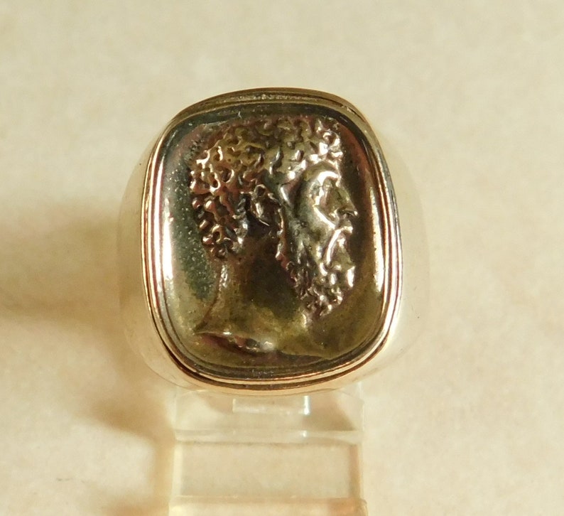 Mens Rings Apollo Mans Ring Asklepios Mans Ring Janus Mans - Etsy