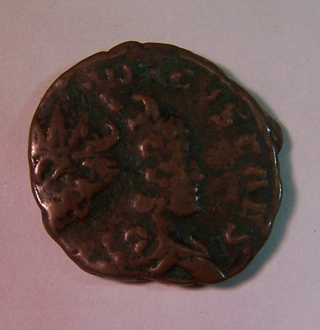 Rare Error Double Struck Authentic Roman Coin of the Roman Emperor ...